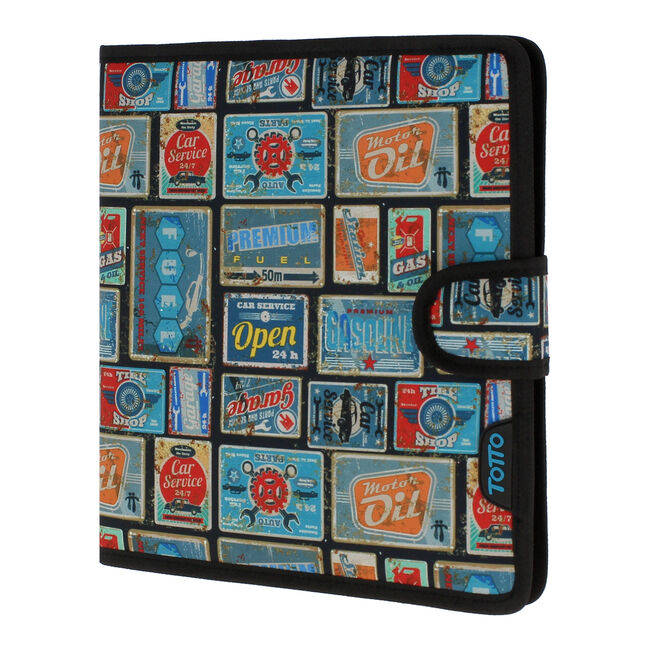 Folder tela tamaño A4 - Negro | Totto.es