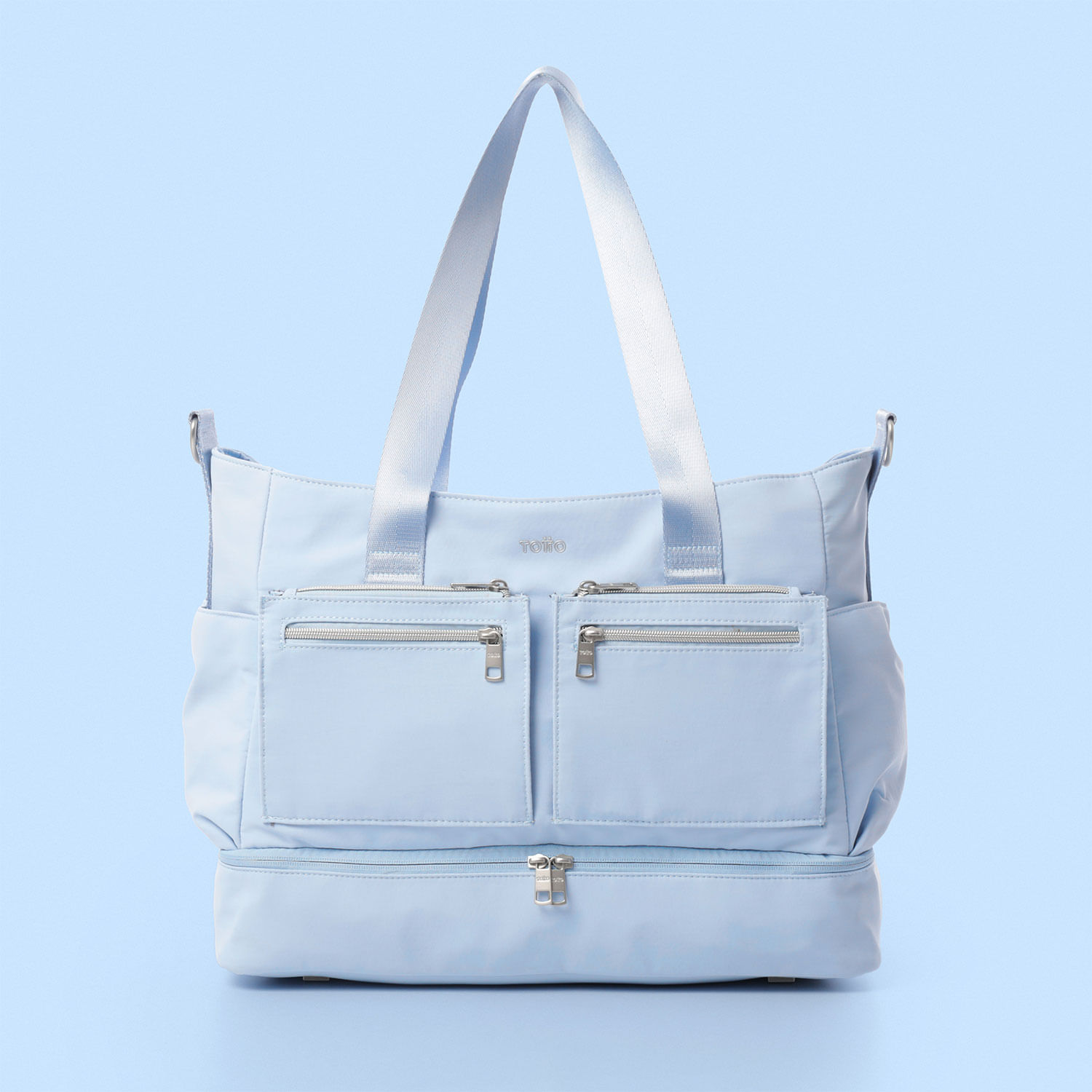 Bolso Duffle Sahara - Angel Falls - Azul | Totto.es